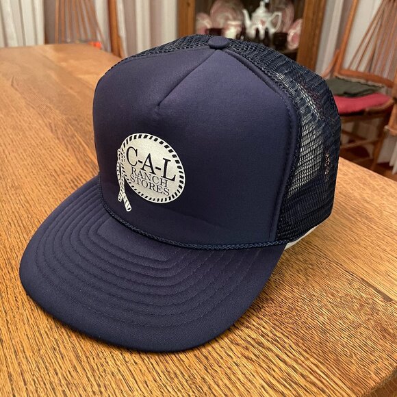 cameo | Accessories | Mens Vintage Cal Ranch Stores Blue Snapback Mesh ...